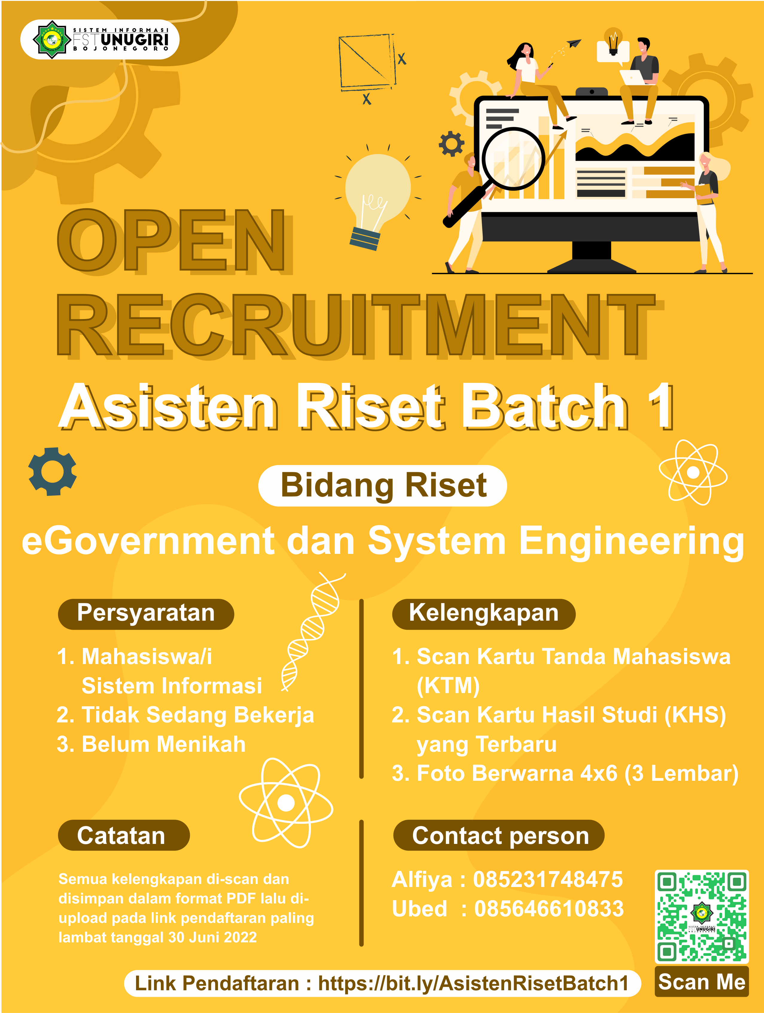 LAB RISET - Program Studi Sistem Informasi